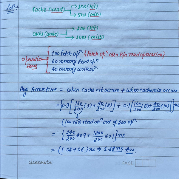 CO & Architecture: GATE CSE 2014 Set 3 | Question: 44