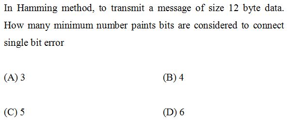 Computer Networks: Hamming Method