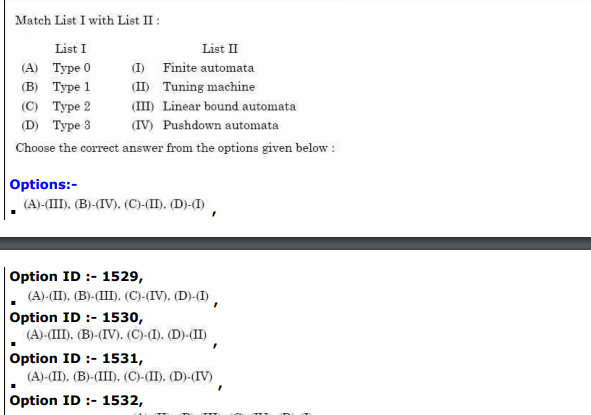 Others: UGC NET CSE | October 2022 | Part 1 | Question:: 45