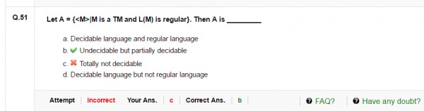 Theory Of Computation Madeeasy Test Series Theory Of Computation Decidability