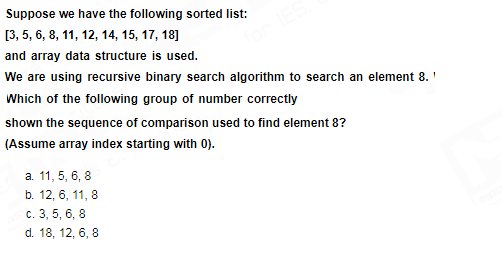 Algorithms: Binary Search