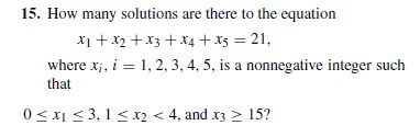 Combinatory: Kenneth Rosen Edition 6th Exercise 5.5 Question 15 (Page ...