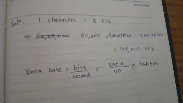 Computer Networks: UGC NET CSE | November 2017 | Part 3 | Question: 27