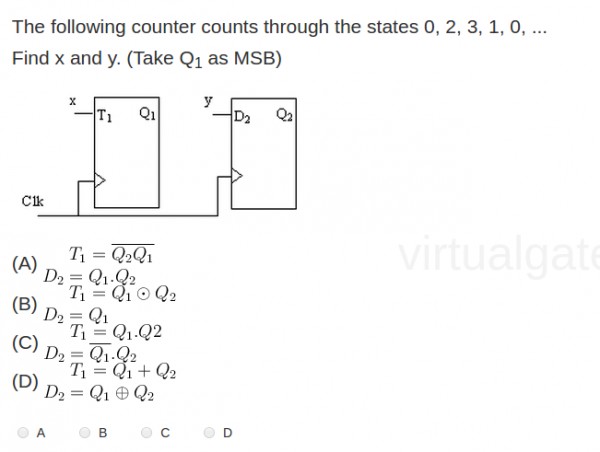 Digital Logic Virtual Gate Test Series Digital Logic Counter