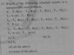 Databases: Unrepeatable read problem