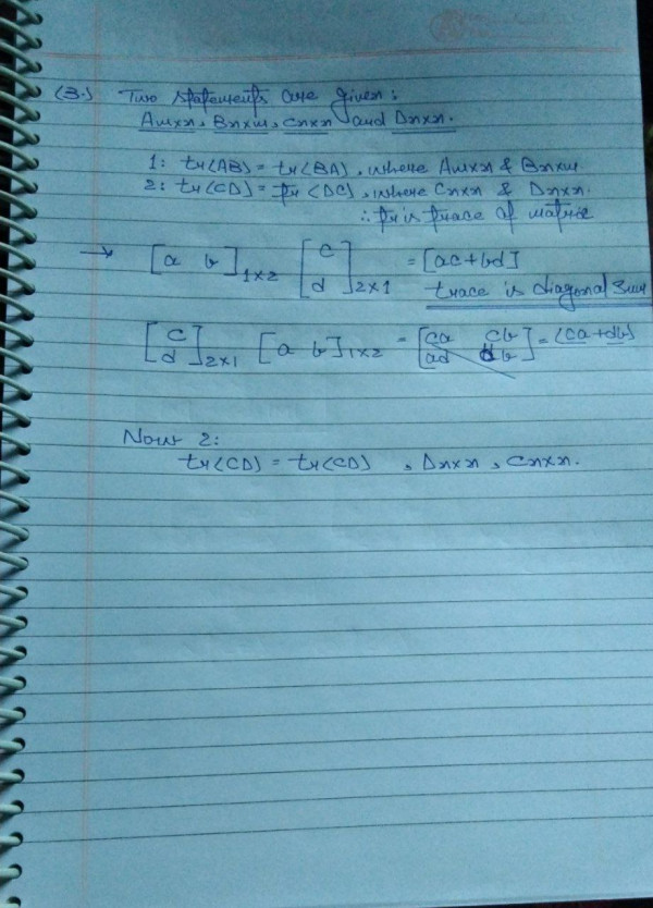 Linear Algebra: GATE CSE 2022 | Question: 10