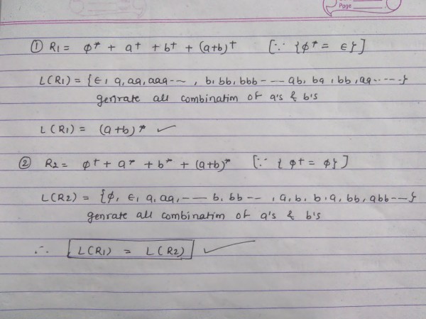 Theory of Computation: Toc Gate 2018 sample practice