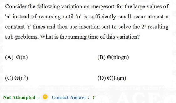 Algorithms Merge Sort And Insertion Sort 2210