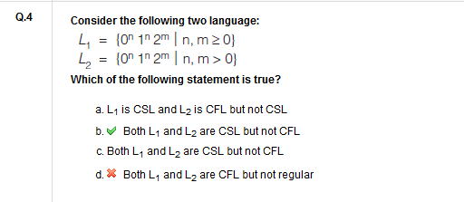 Theory Of Computation Madeeasy Test Series Theory Of Computation Identify Class Language 