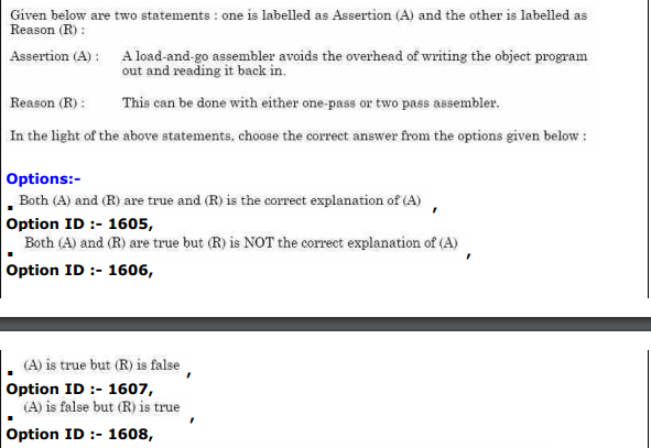 Others: UGC NET CSE | October 2022 | Part 1 | Question:: 57
