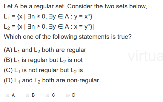 Theory Of Computation Virtual Gate Test Series Theory Of Computation Languages