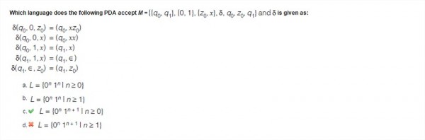 Theory of Computation: TOC-PDA