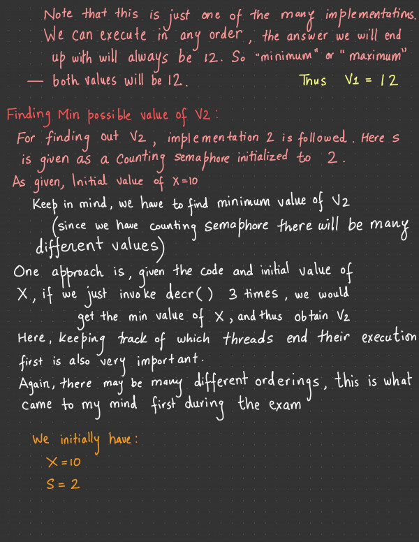 Operating System Gate Cse 2023 Question 28