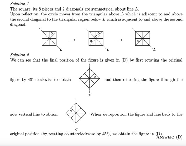 Spatial Aptitude Go Classes Test Series 2024 Mock Gate Test 14 Question 10 