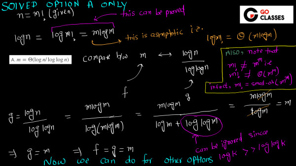 Algorithms: TIFR CSE 2016 | Part B | Question: 7