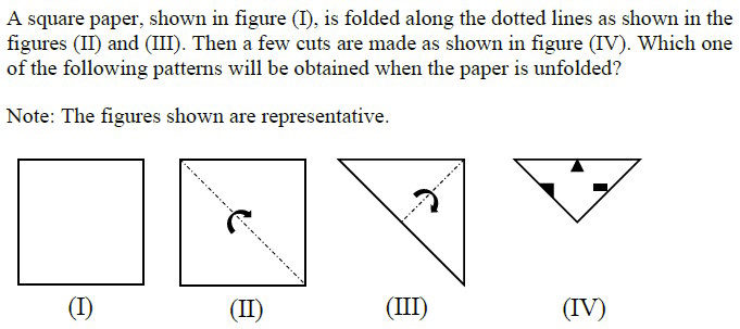 Spatial Aptitude: GATE CSE 2025 | Set 1 | GA Question: 9
