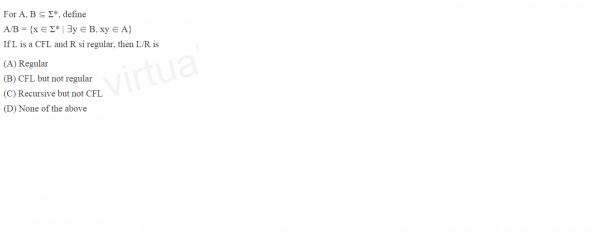 Theory of Computation: what is the left quotient of a CFL with a regular language