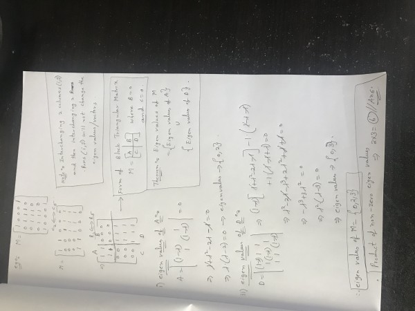 Linear Algebra: GATE CSE 2014 Set 2 | Question: 47