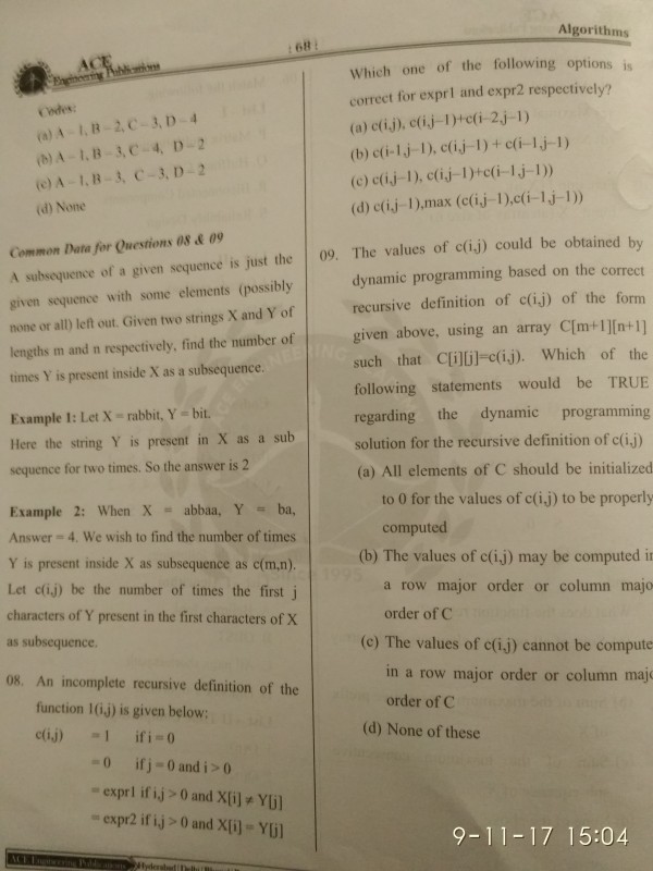 Algorithms Dynamic Programming How To Approach These Type Of Recurrence Problems In Dp 0019