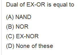Digital Logic: dual of function