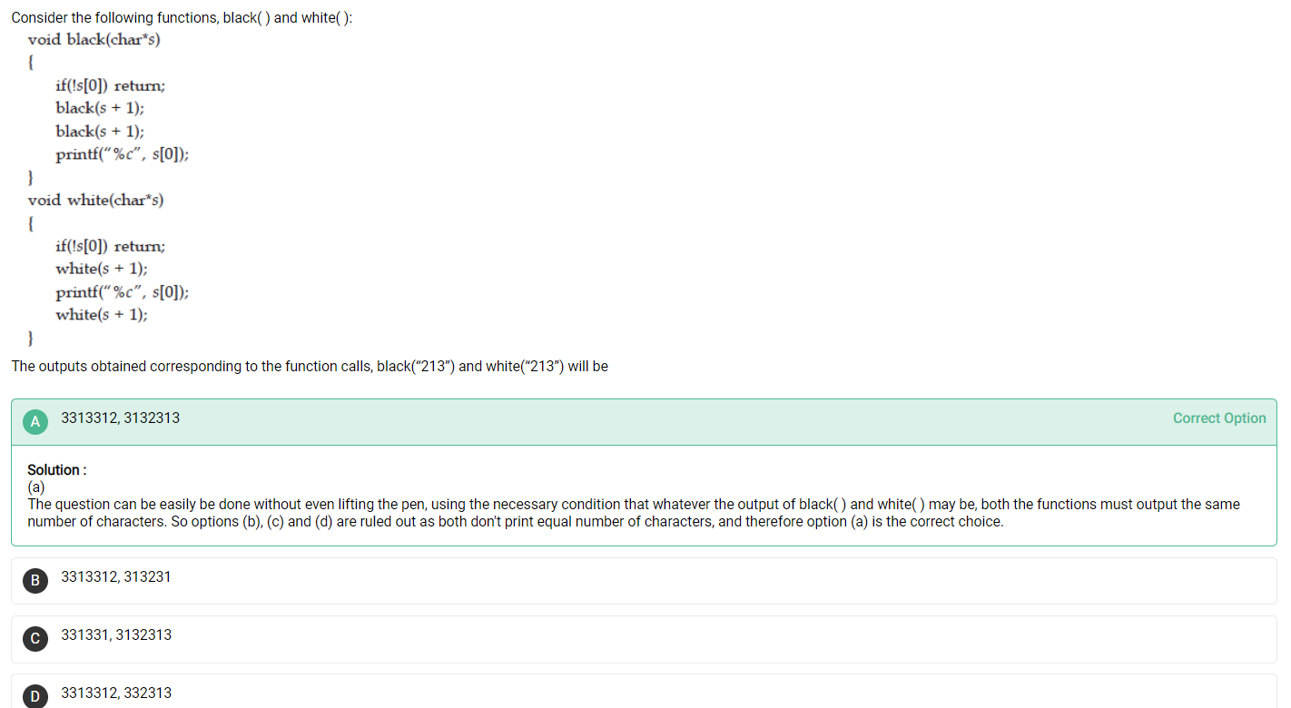 Programming In C Made Easy Test Series Question