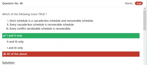 Databases: TestBook Test Series Database