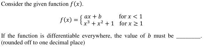 Calculus: GATE CSE 2025 | Set 1 | Question: 21