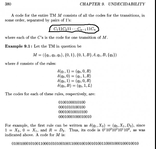 Codes of Turing Machine - GATE Overflow