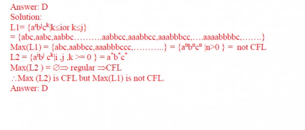 Zeal Test Series 2019 Theory Of Computation Identify Class Language Gate Overflow