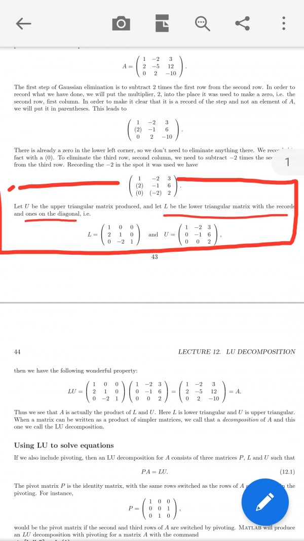 Lu Decomposition Gate Overflow