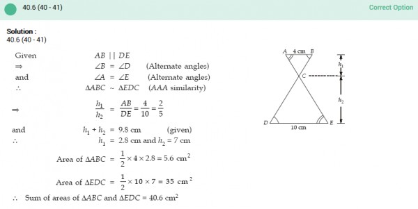 Quantitative Aptitude: MadeEasy Test Series: General Aptitude - Geometry