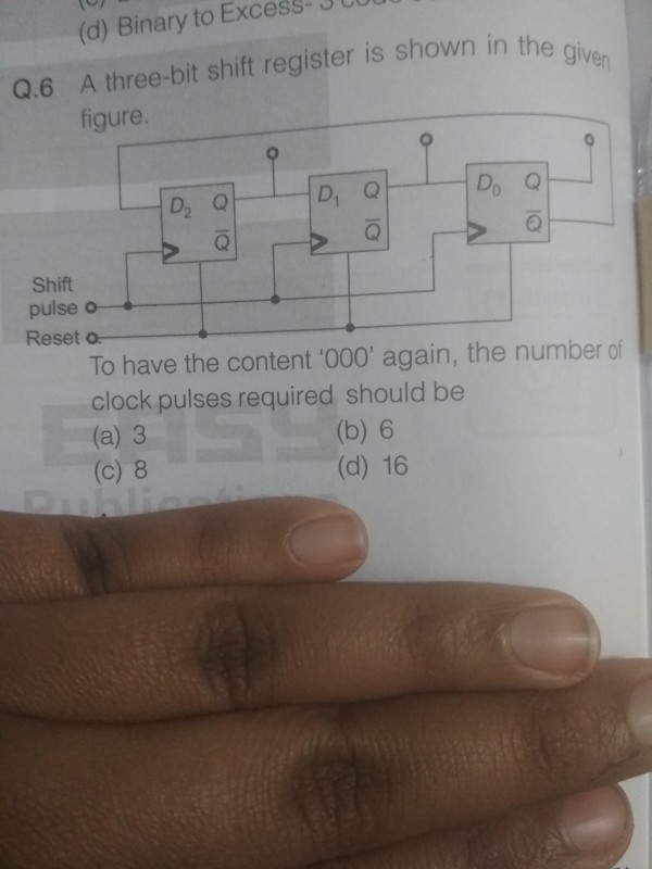 Digital Logic: MadeEasy Workbook: Digital Logic - Shift Registers