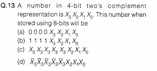 Digital Logic: Digital Logic | 2's complement Question | MadeEasy ...